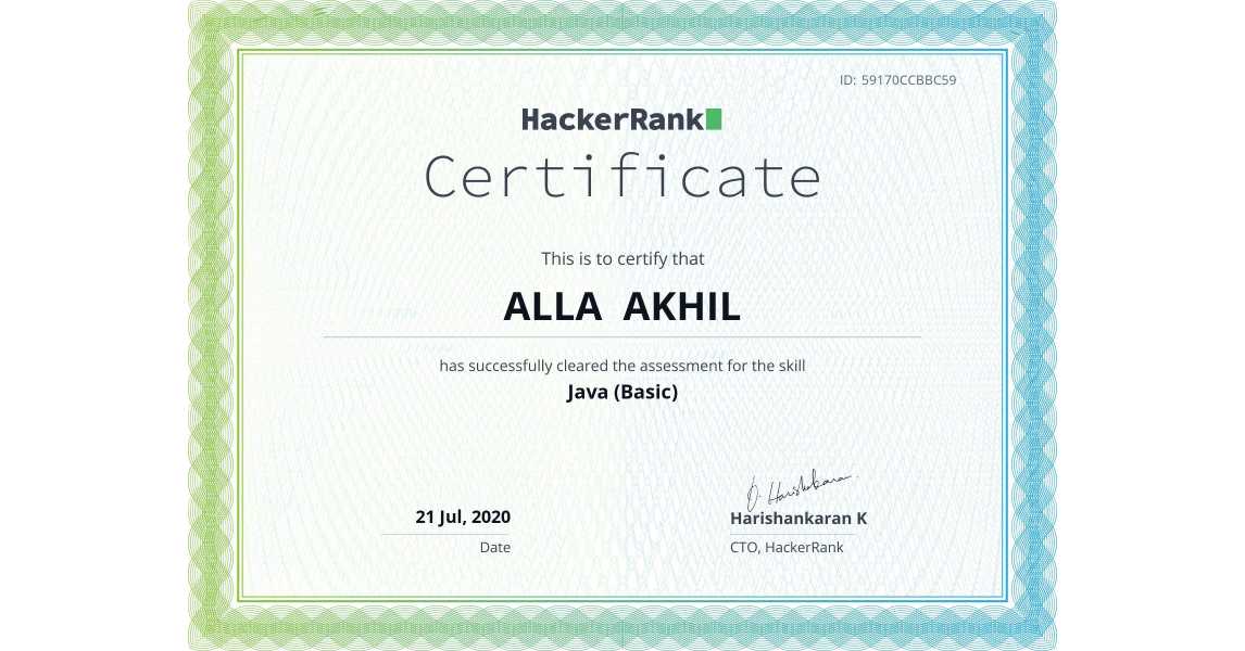 Hackerrank Test